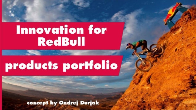 Innovation for red bull - product portfolio