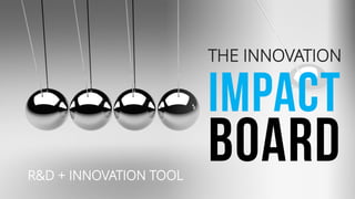 Innovation impact board presentation | PDF