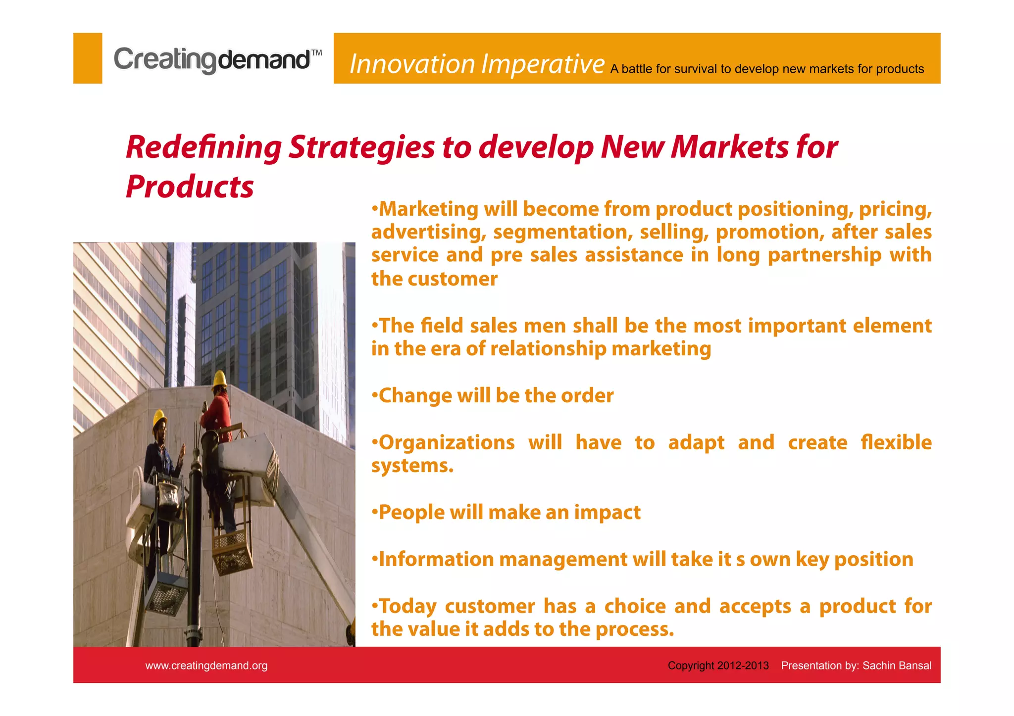 Innovation imperative: A Battle For Survival | PDF