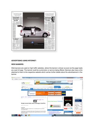 Innovation in advertisement using technology | PDF