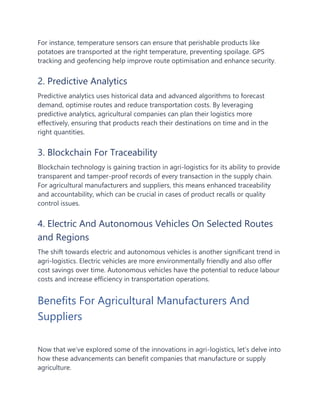 Innovation In Agri-Logistics - Modernising Agricultural Transport.pdf