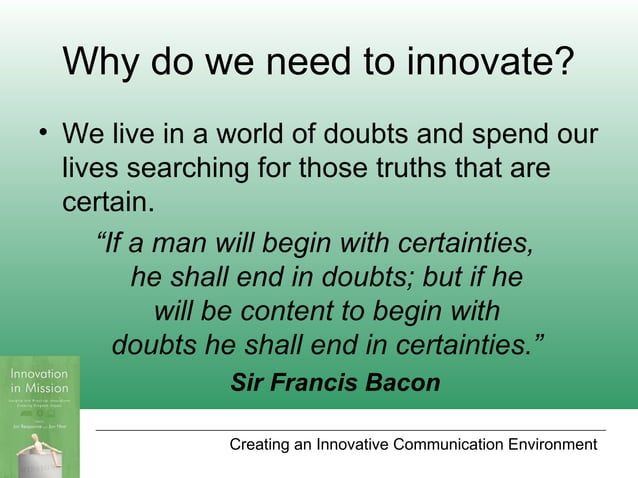 Innovation in Communications | PPT