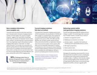Innovation in Enterprise Imaging: Clinical Context is What's Next | PDF