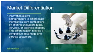 Innovation in Entrepreneurship. This course is being taken by students ...