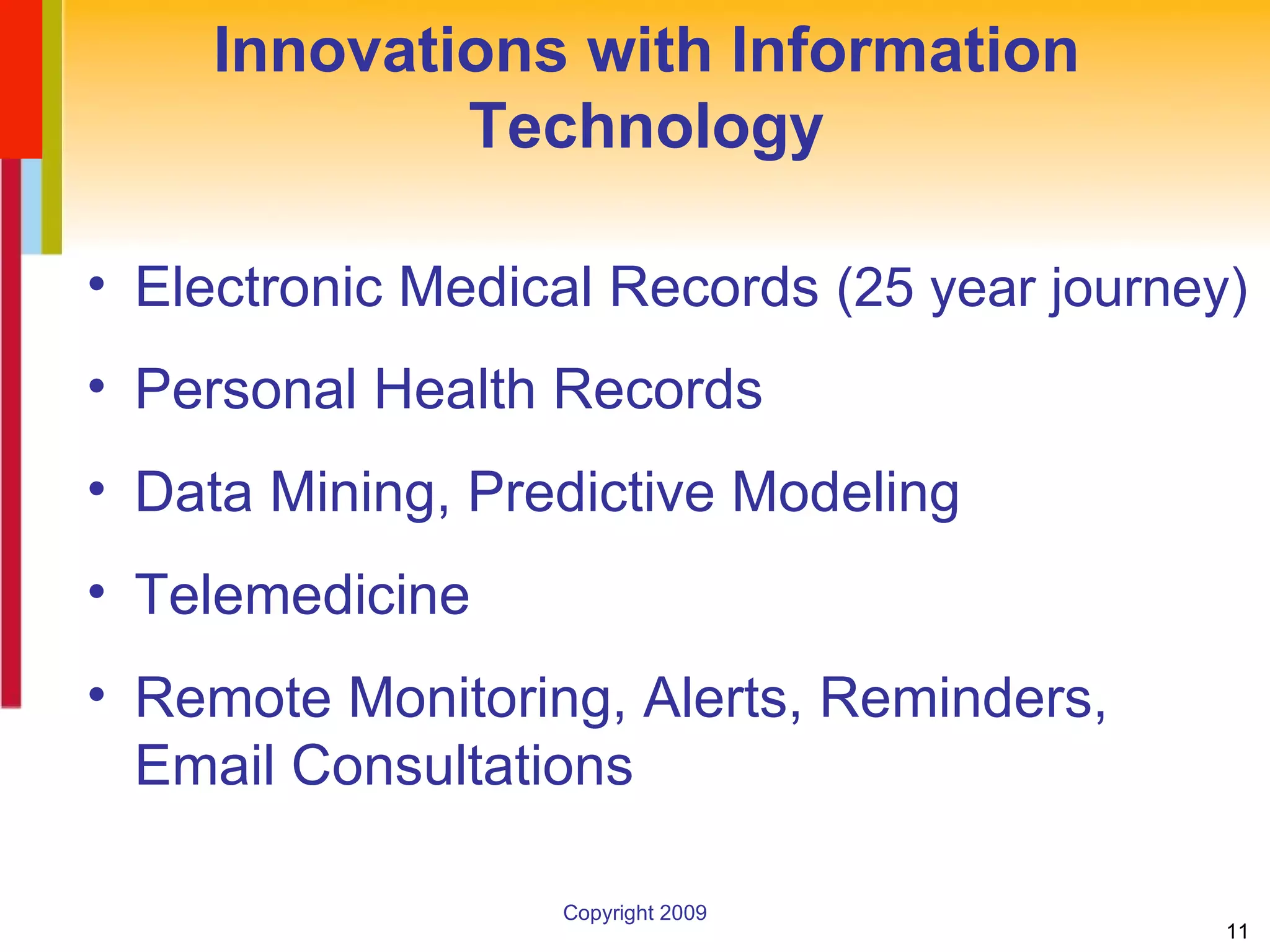 Innovation In Health Care | PPT