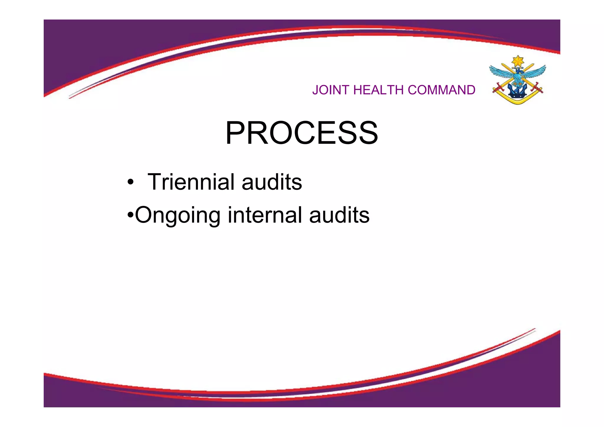 Innovation in joint health command clinical governance murphy | PPT