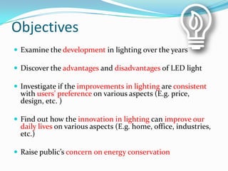 Innovation in lighting latest | PPTX