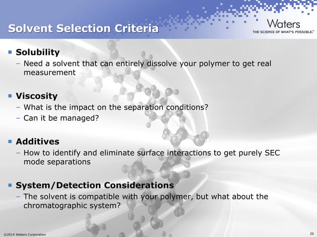 Innovation in size based polymer separations | PPT