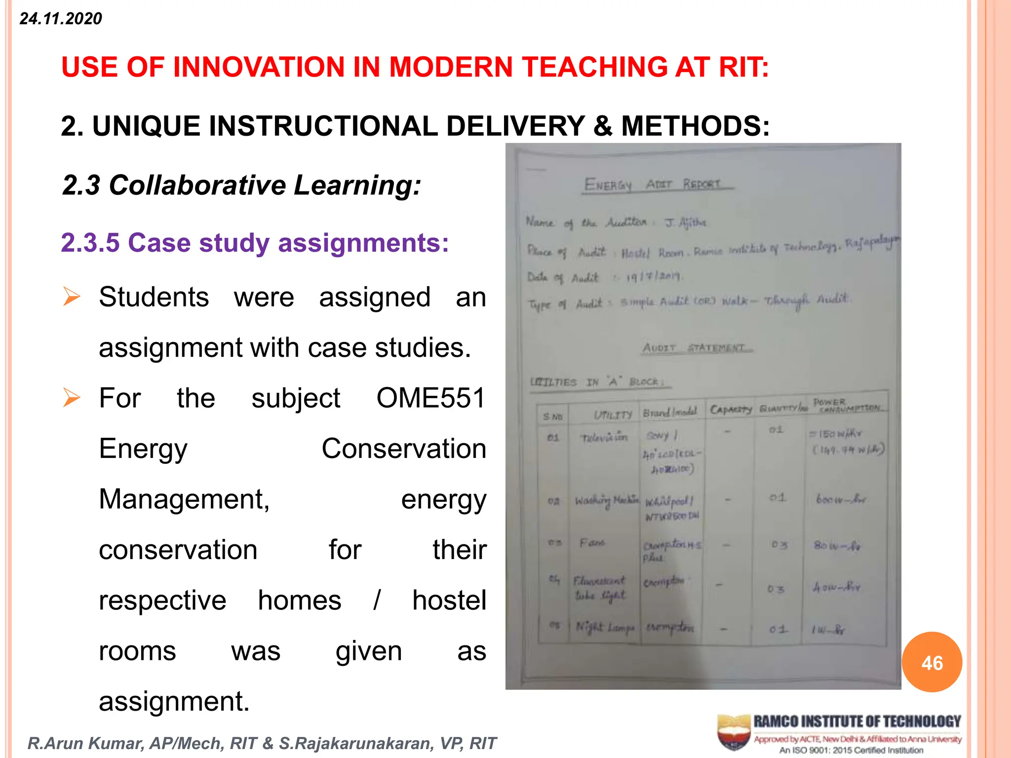Innovation in Teaching Learning Process | PPTX