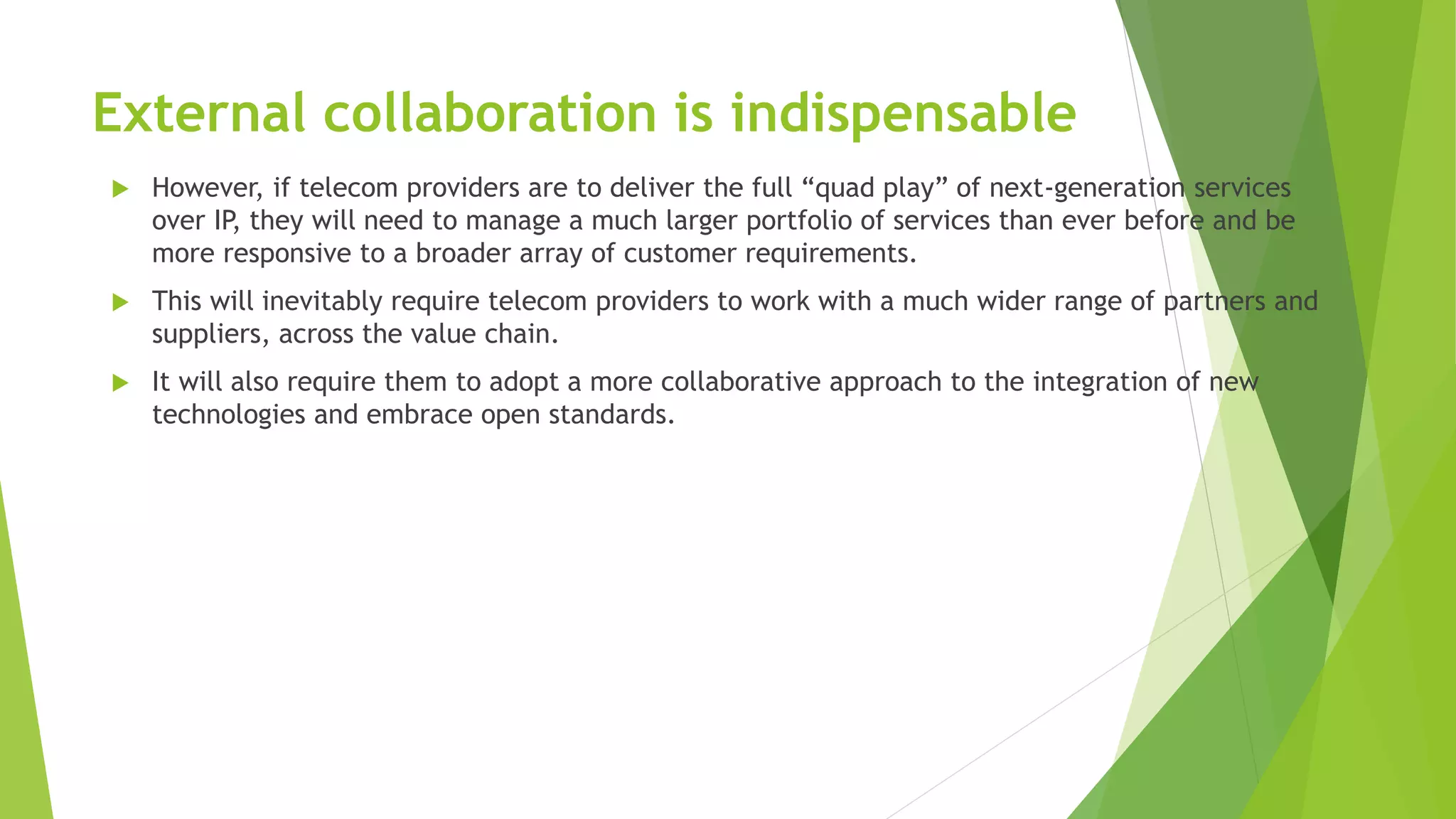 Innovation in the telecommunication Industry | PPTX