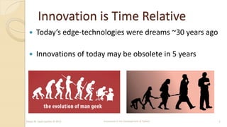 Innovation in the development of tablets main | PDF