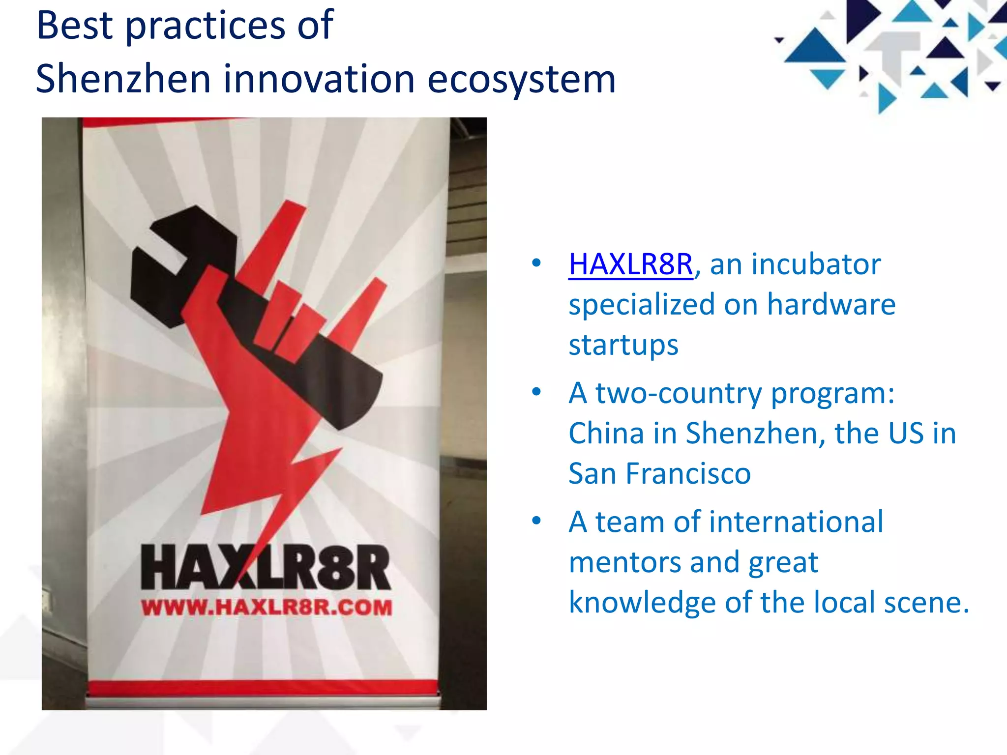 Innovation is everywhere - Shenzhen (China) startup ecosystem (2014) | PPTX