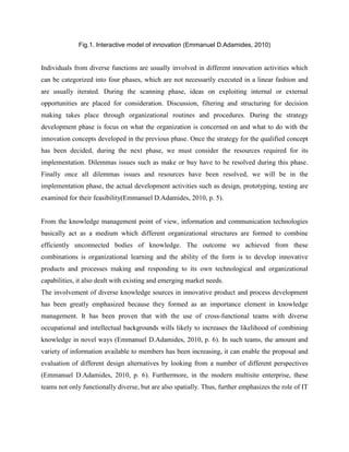 Innovation & Knowledge Management | DOCX