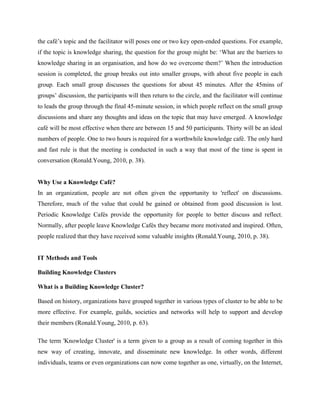 Innovation & Knowledge Management | DOCX