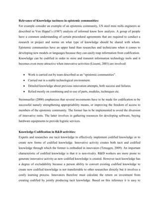 Innovation & Knowledge Management | DOCX