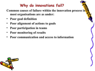 Innovation management | PPT