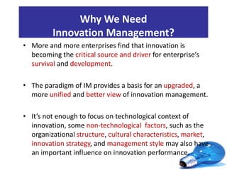 Innovation management | PPT