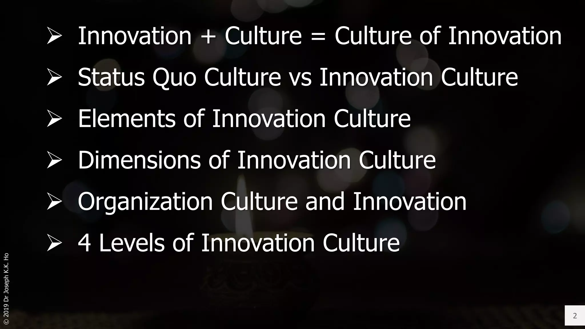 Innovation Management - 4 - Innovation Culture | PPTX