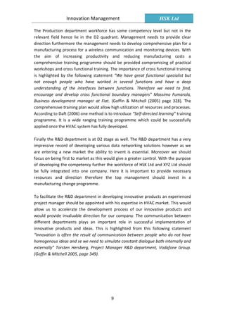 Innovation management case study | PDF