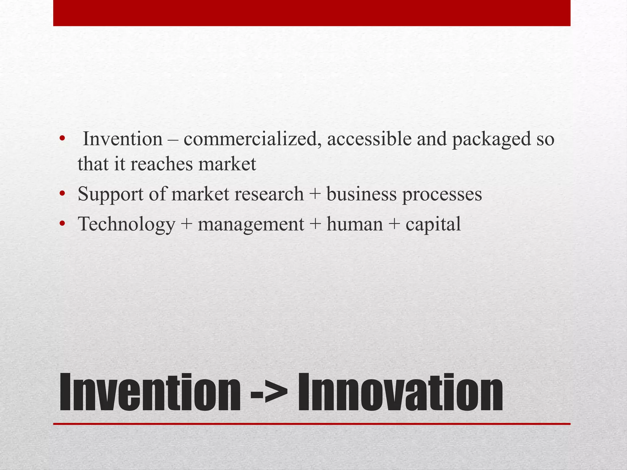 Innovation management overview | PPT