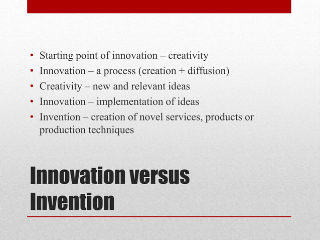 Innovation management overview | PPT