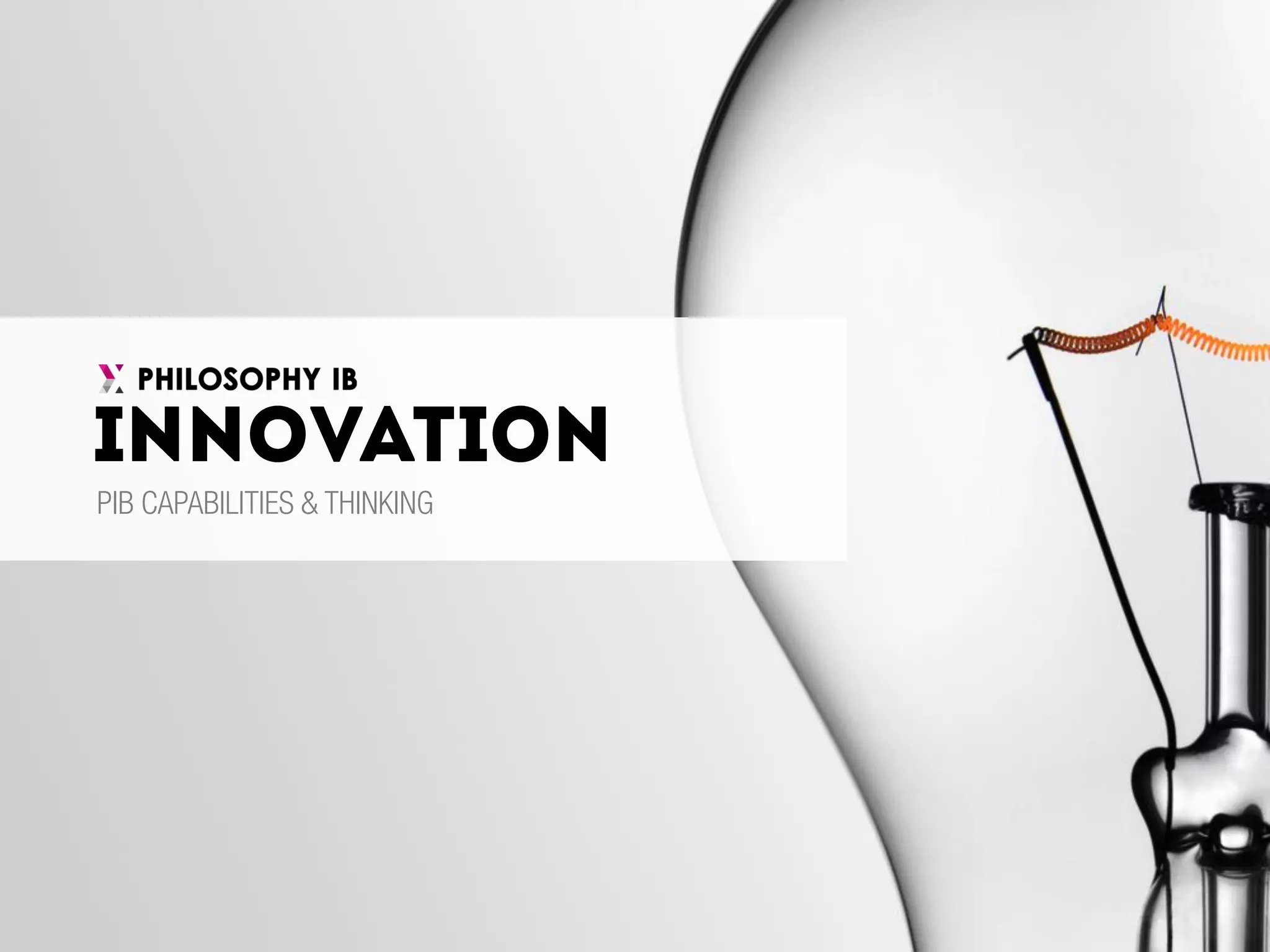 Innovation Philosophy IB Work Better June 2014 | PDF