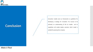 Innovation model for organizations | PPTX