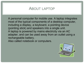Innovation of laptop | PPT