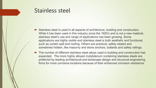 Innovation of steel | PPTX