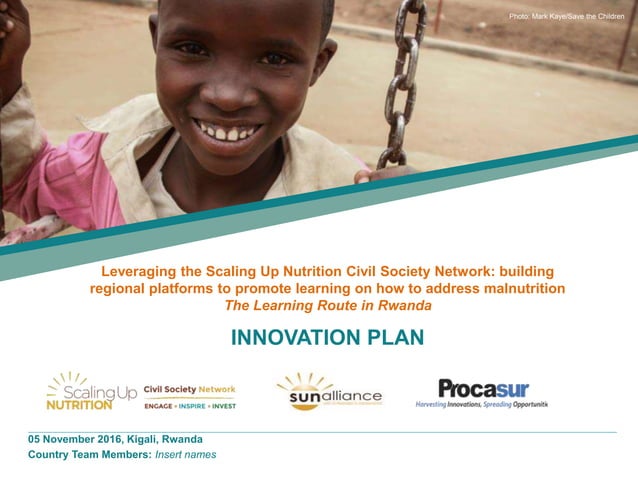 Learning Route Rwanda Draft Innovation plan uganda | PPT