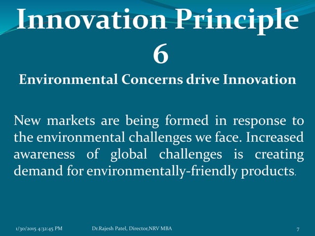 Innovation principles | PPTX | Business Administration | Business