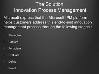 Innovation Process Management | PPTX