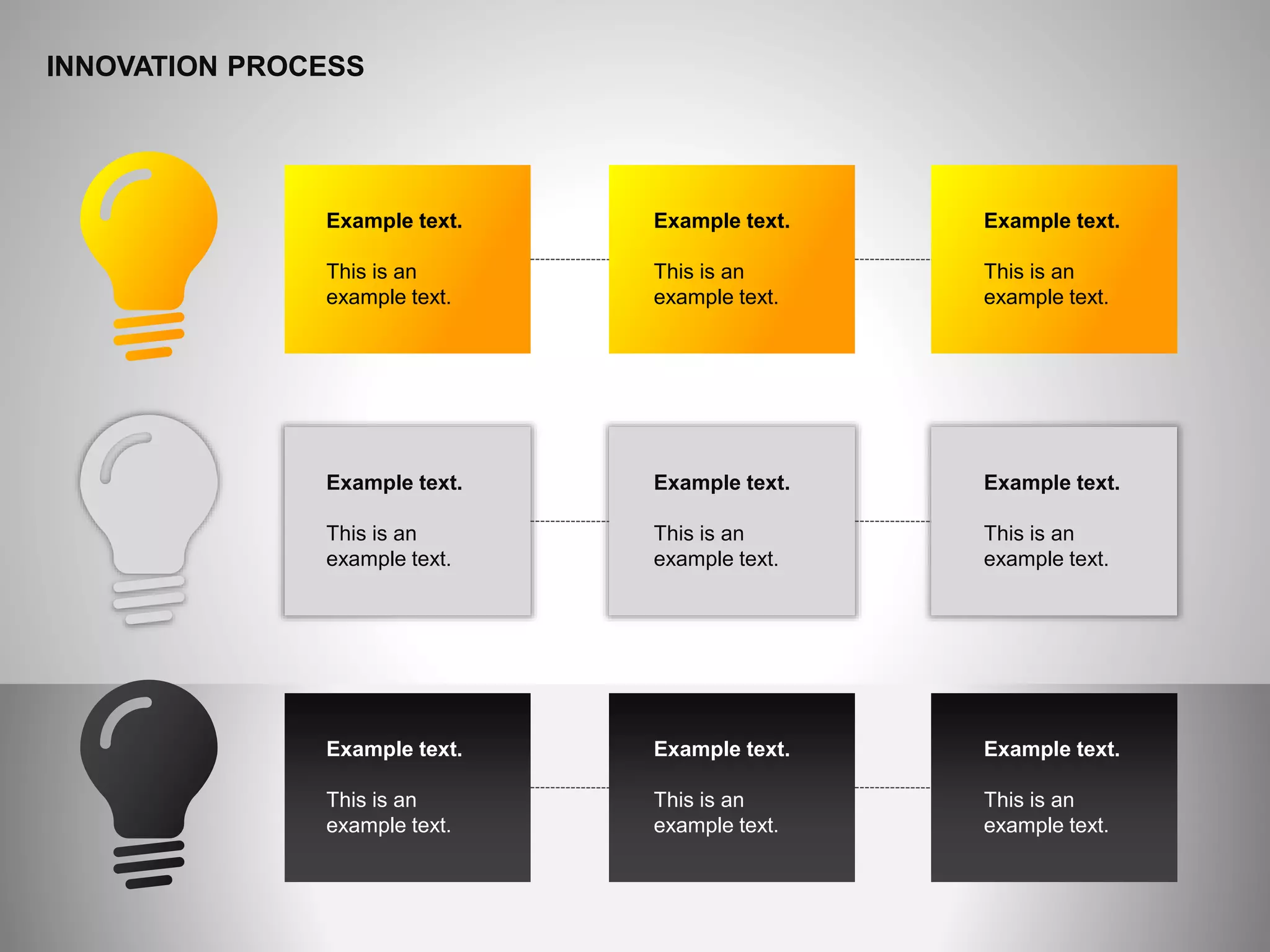 Innovation Process Diagrams (for PowerPoint and Google Slides) | PPTX