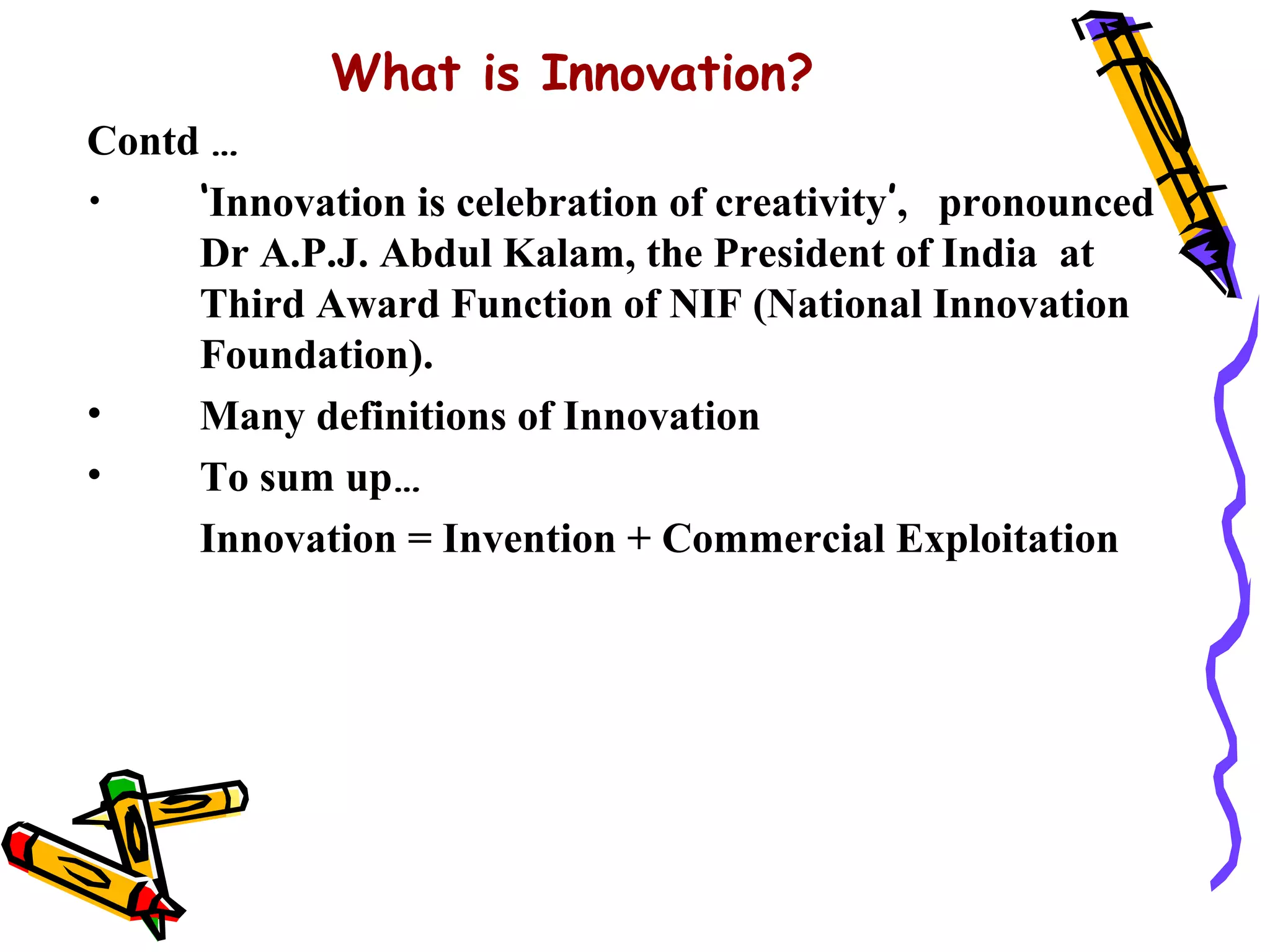 Innovation process & models | PPT
