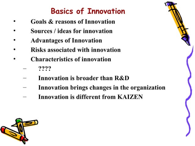 Innovation process & models | PPT