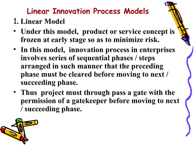 Innovation process & models | PPT