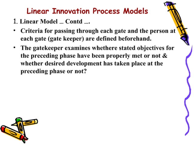 Innovation process & models | PPT