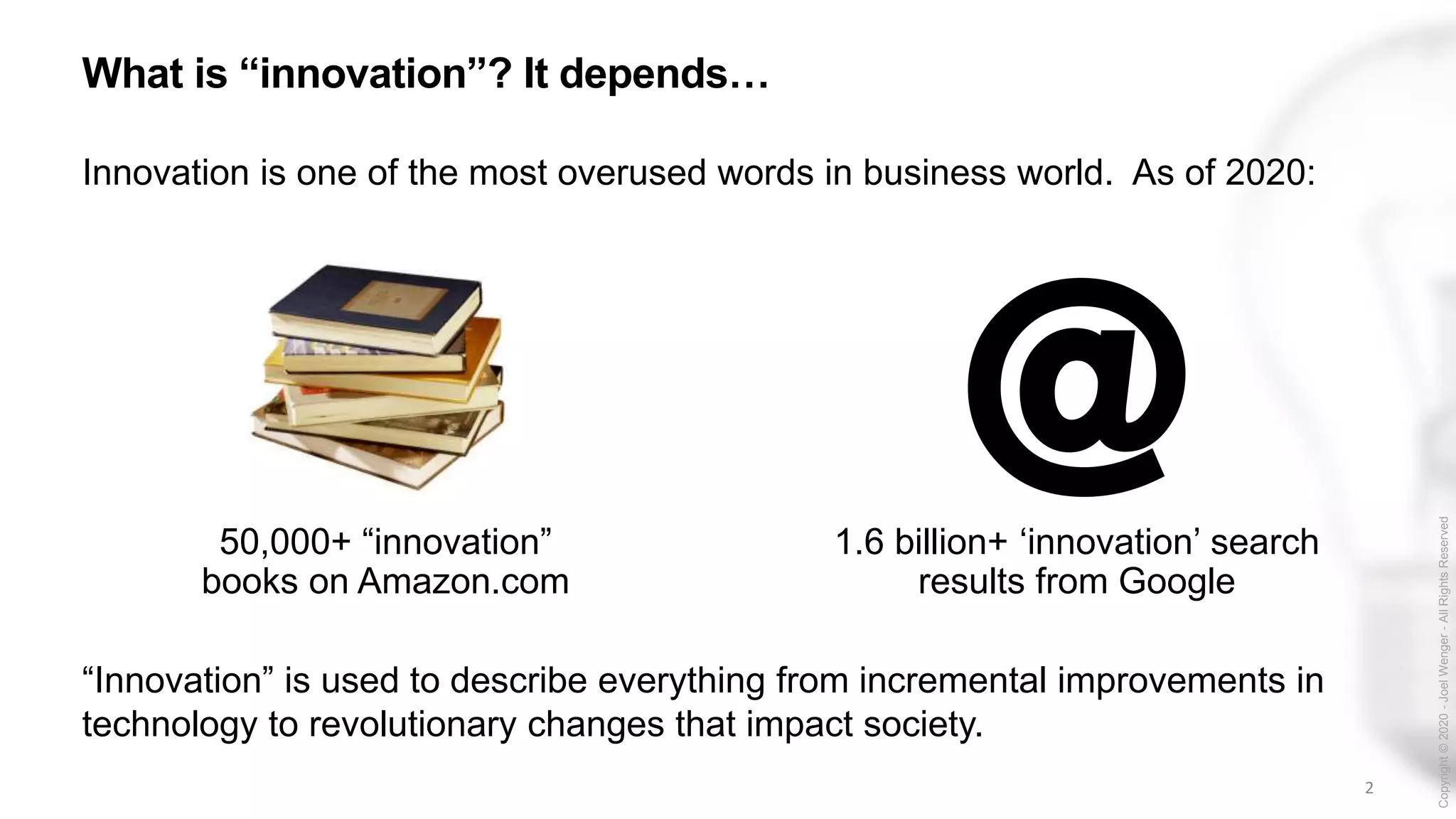 The Process of Innovation | PPT