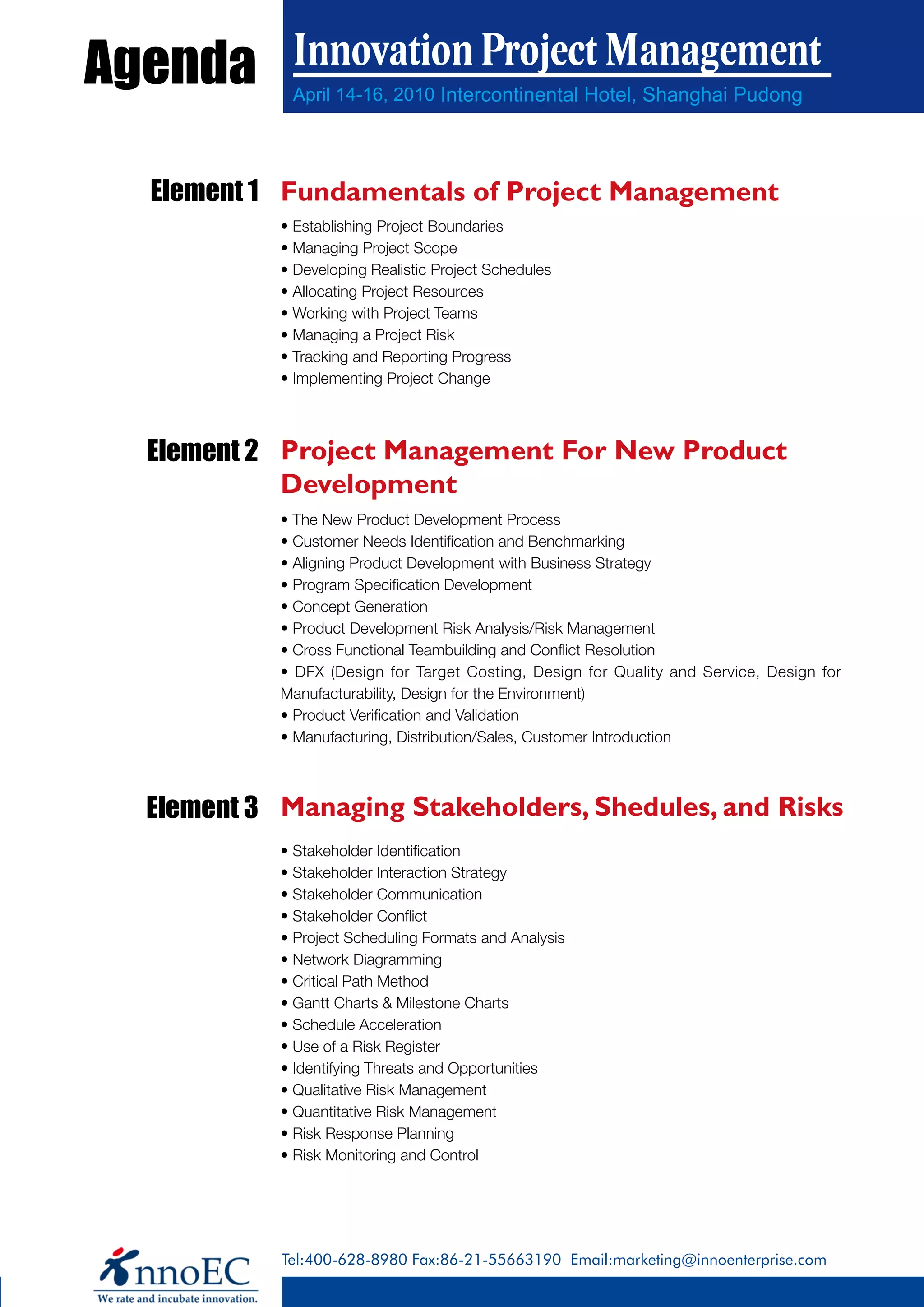 Innovation Project Management | PDF