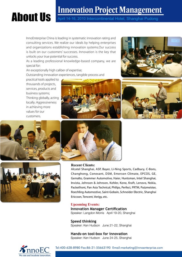 Innovation Project Management | PDF | Business Expos & Conferences | Events