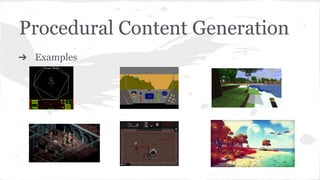 Project Pitch: Answer Set Programming for Procedural Content Generation ...