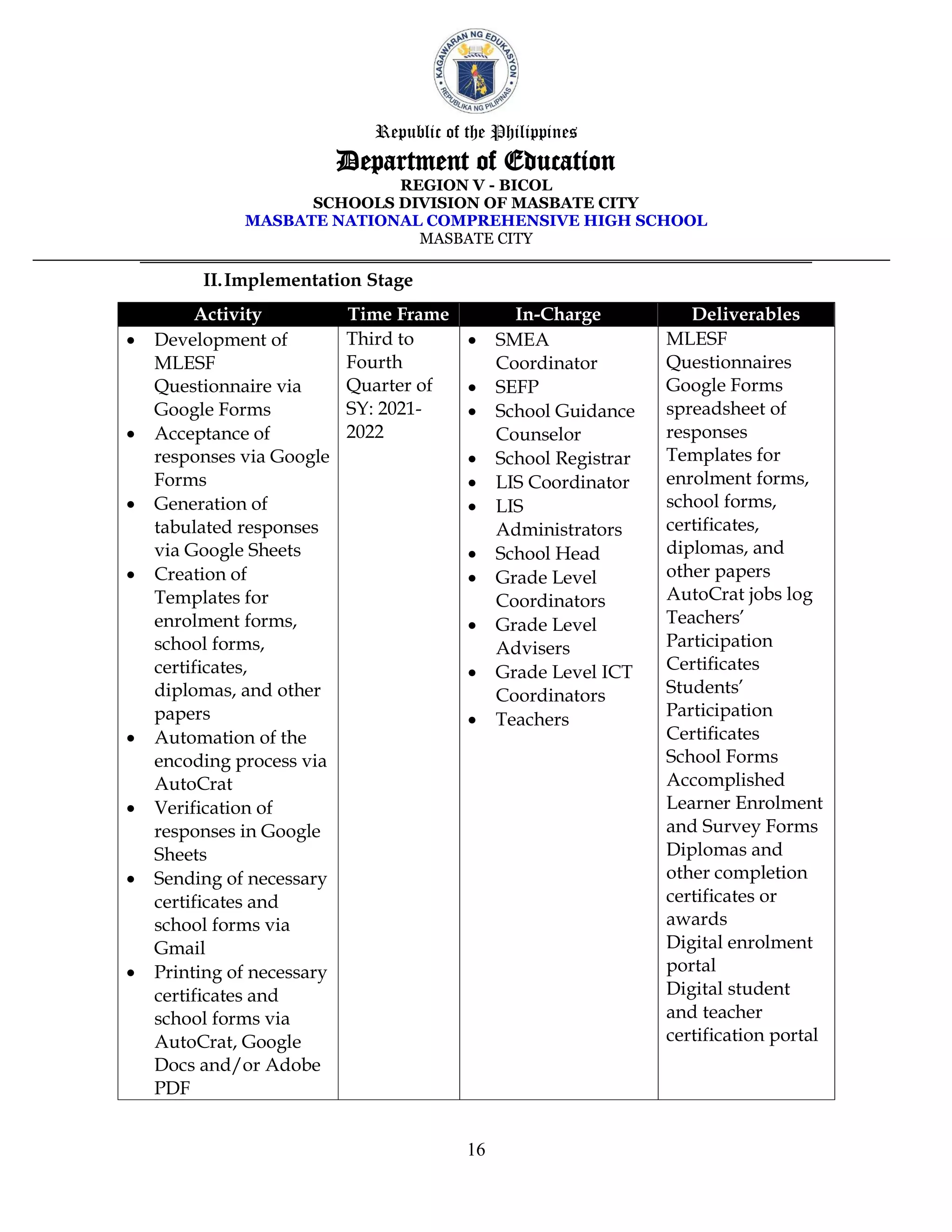Innovation Project Proposal in DepEd - Super Draft | PDF