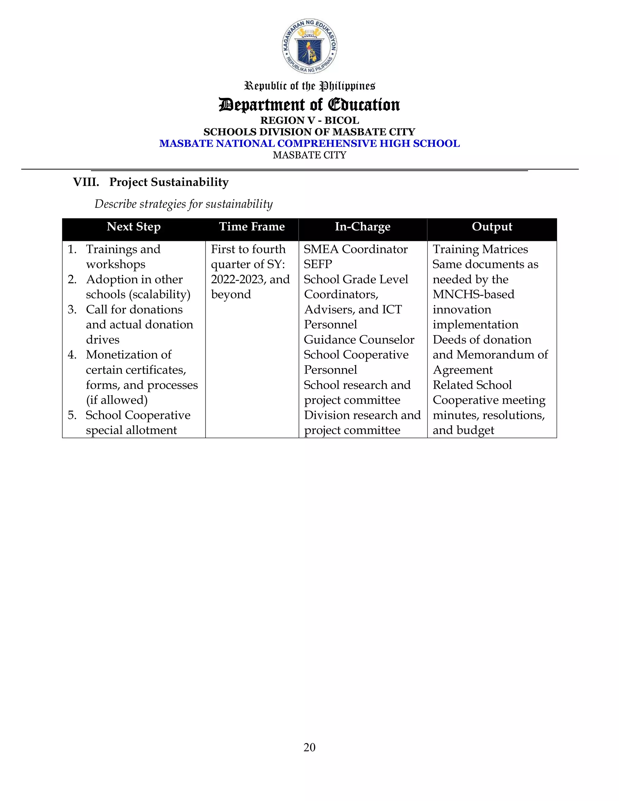 Innovation Project Proposal in DepEd - Super Draft | PDF
