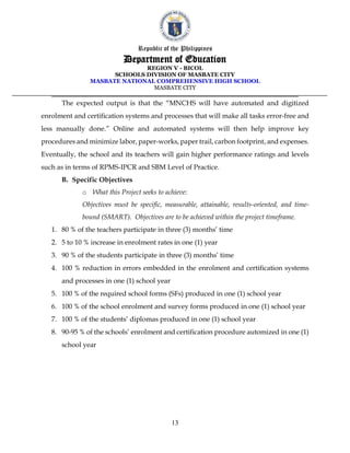 Innovation Project Proposal in DepEd - Super Draft | PDF