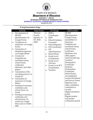 Innovation Project Proposal in DepEd - Super Draft | PDF