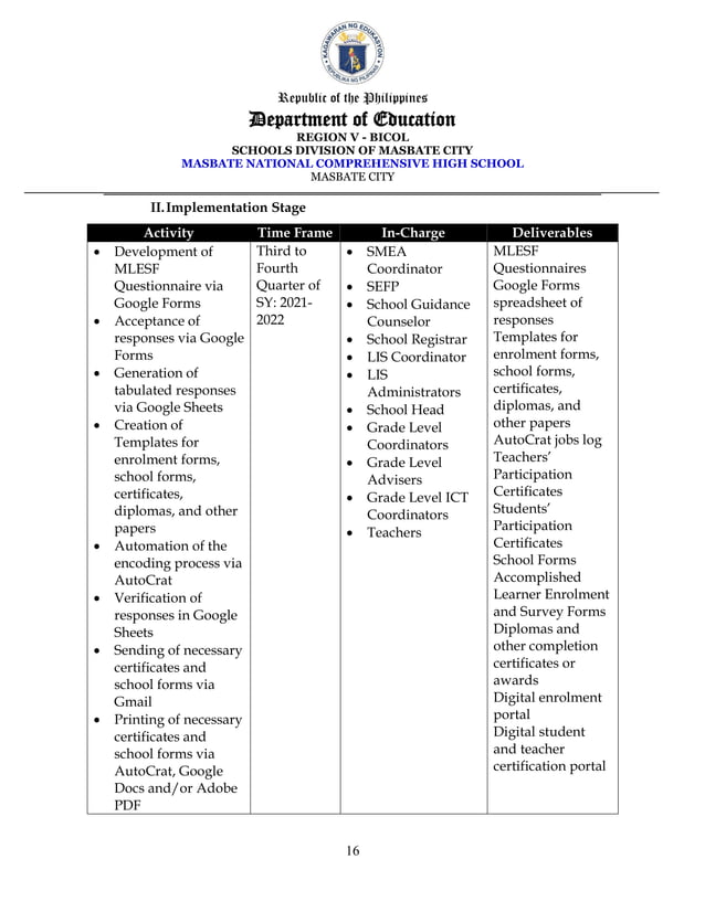 Innovation Project Proposal in DepEd - Super Draft | PDF