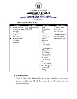 Innovation Project Proposal in DepEd - Super Draft | PDF
