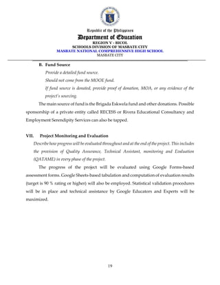 Innovation Project Proposal in DepEd - Super Draft | PDF