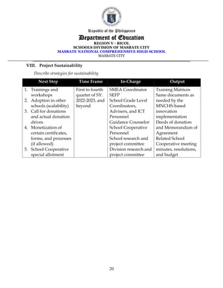 Innovation Project Proposal in DepEd - Super Draft | PDF