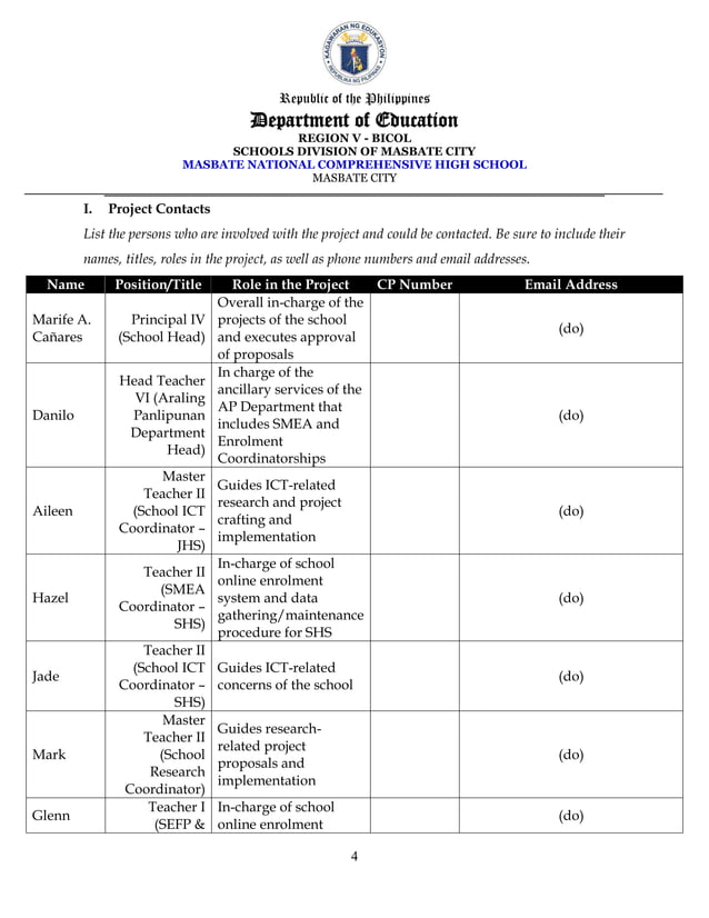 Innovation Project Proposal in DepEd - Super Draft | PDF